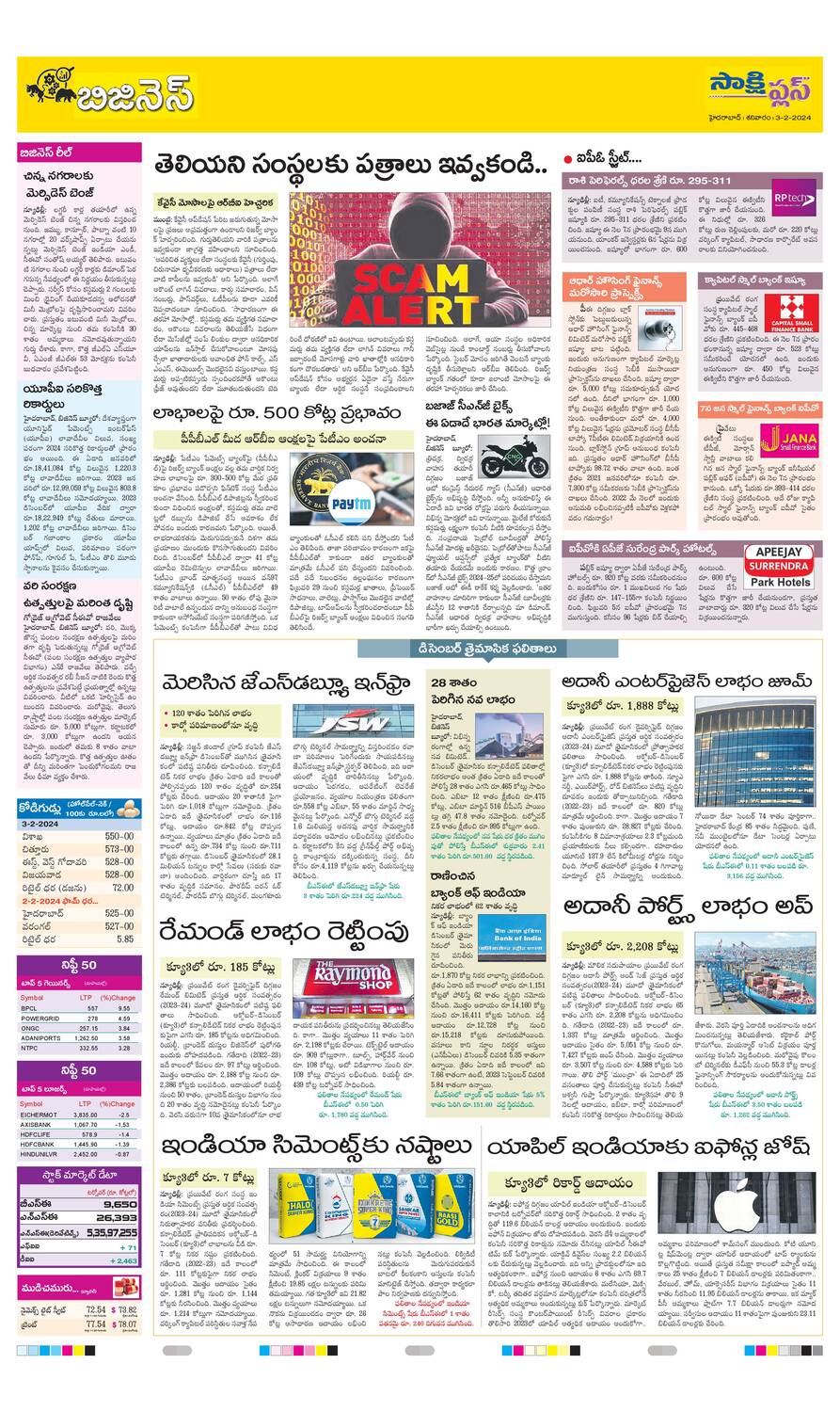 సాక్షి : Sakshi Telugu News Paper | Sakshi ePaper | Sakshi Andhra ...