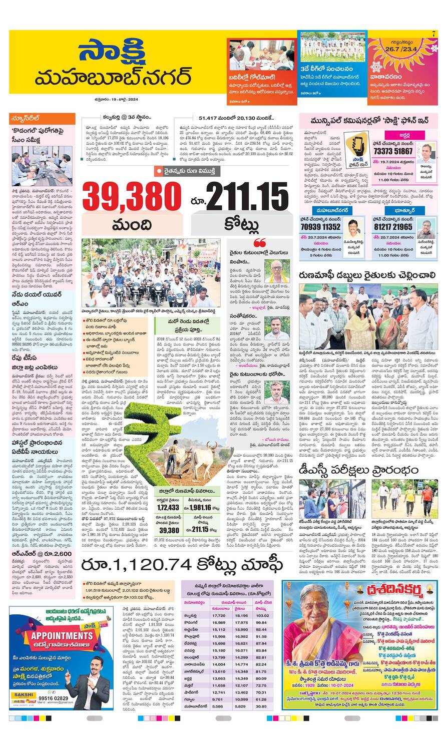 సాక్షి : Sakshi Telugu News Paper | Sakshi ePaper | Sakshi Andhra ...